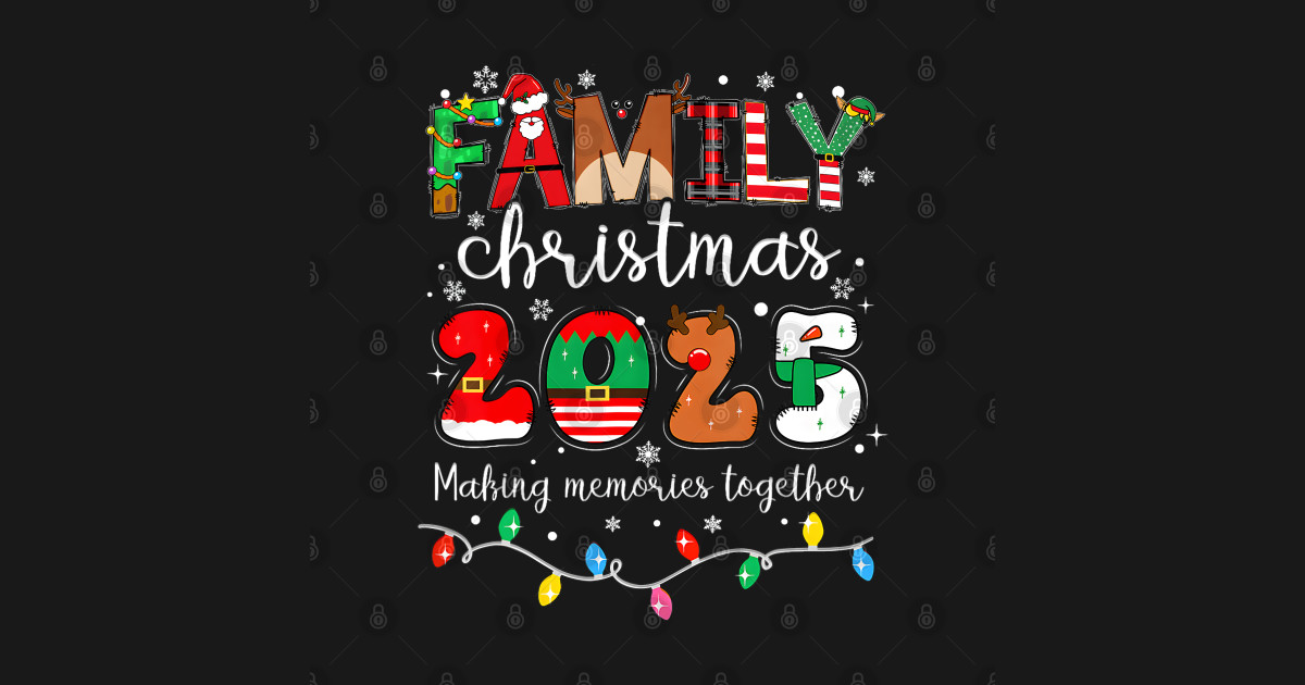 Family 2025 Squad Santa - Family Christmas 2025 - T-Shirt | TeePublic