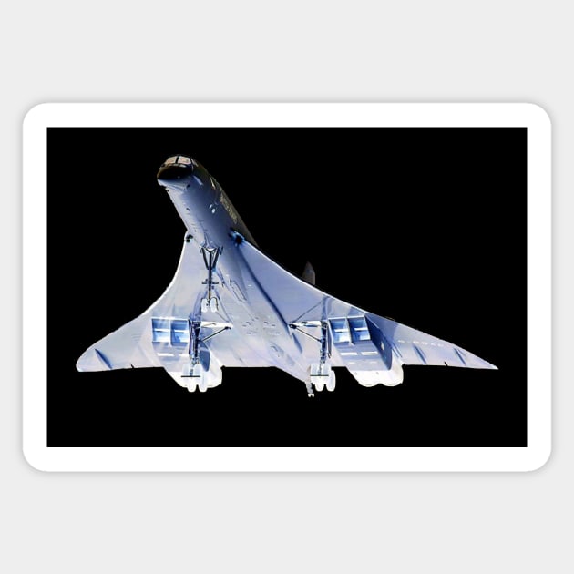 CONCORDE AIRCRAFT - Aircraft - Sticker | TeePublic