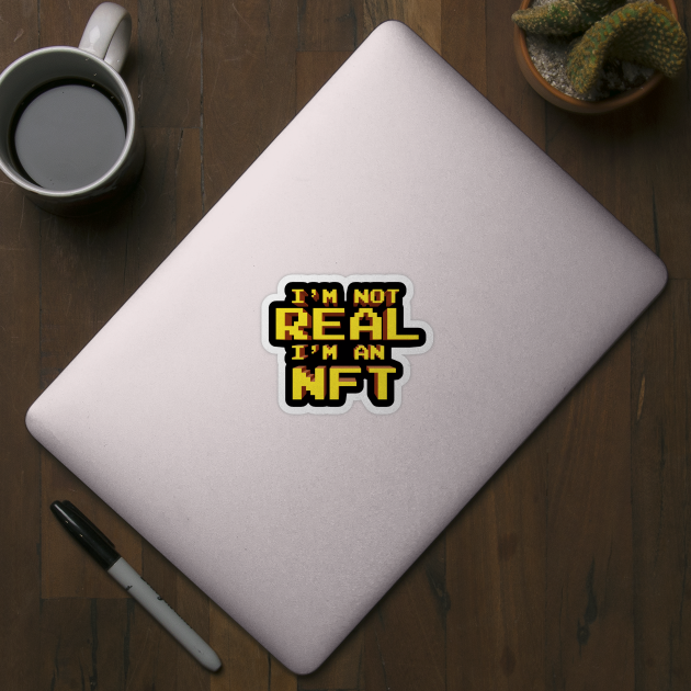 Nft - Cryptocurrency - Sticker | TeePublic