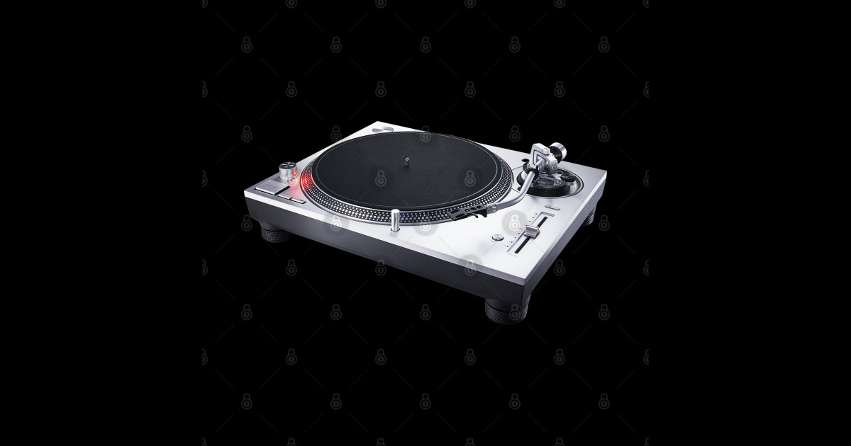 Classic Silver Turntable - Turntables - Sticker | TeePublic