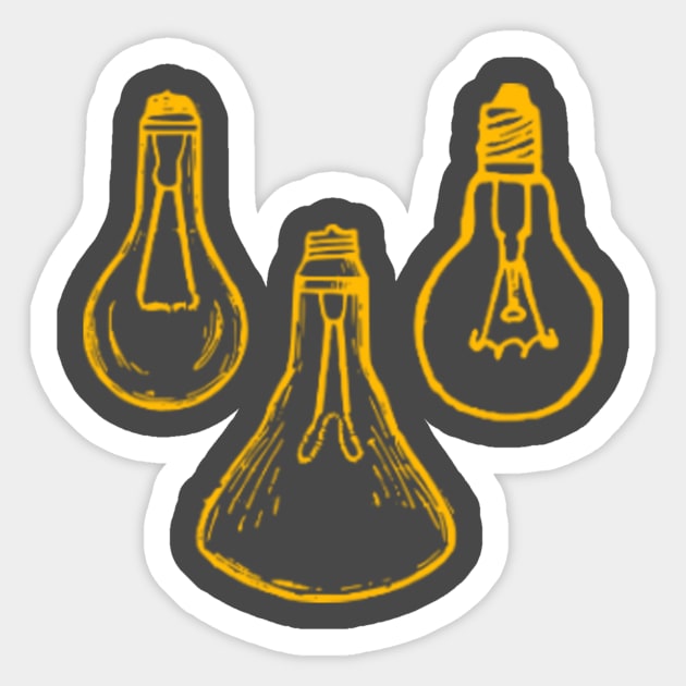 Edison light bulb - Best Selling - Sticker | TeePublic