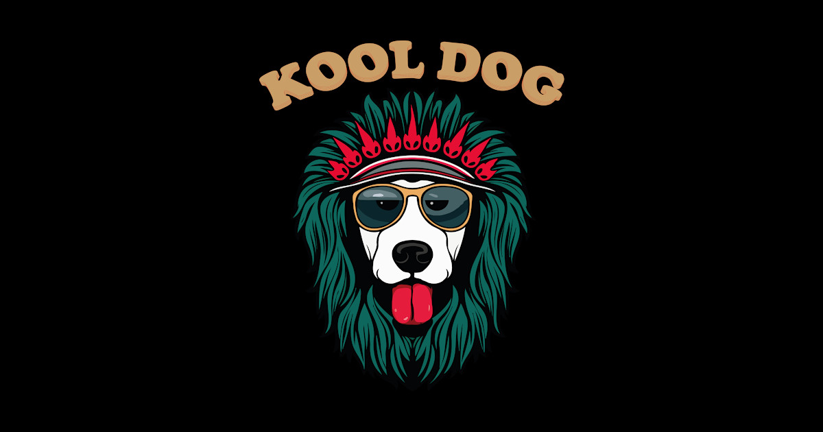 kool dog - Kool Dog - Sticker | TeePublic