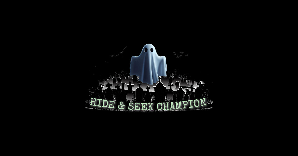 Ghost hide and seek champ - Ghost - Sticker | TeePublic