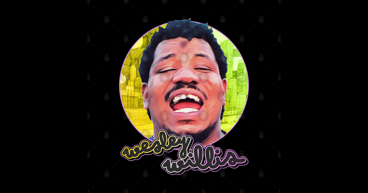 Retro Wesley Willis Visual Tribute - Wesley Willis - Sticker | TeePublic