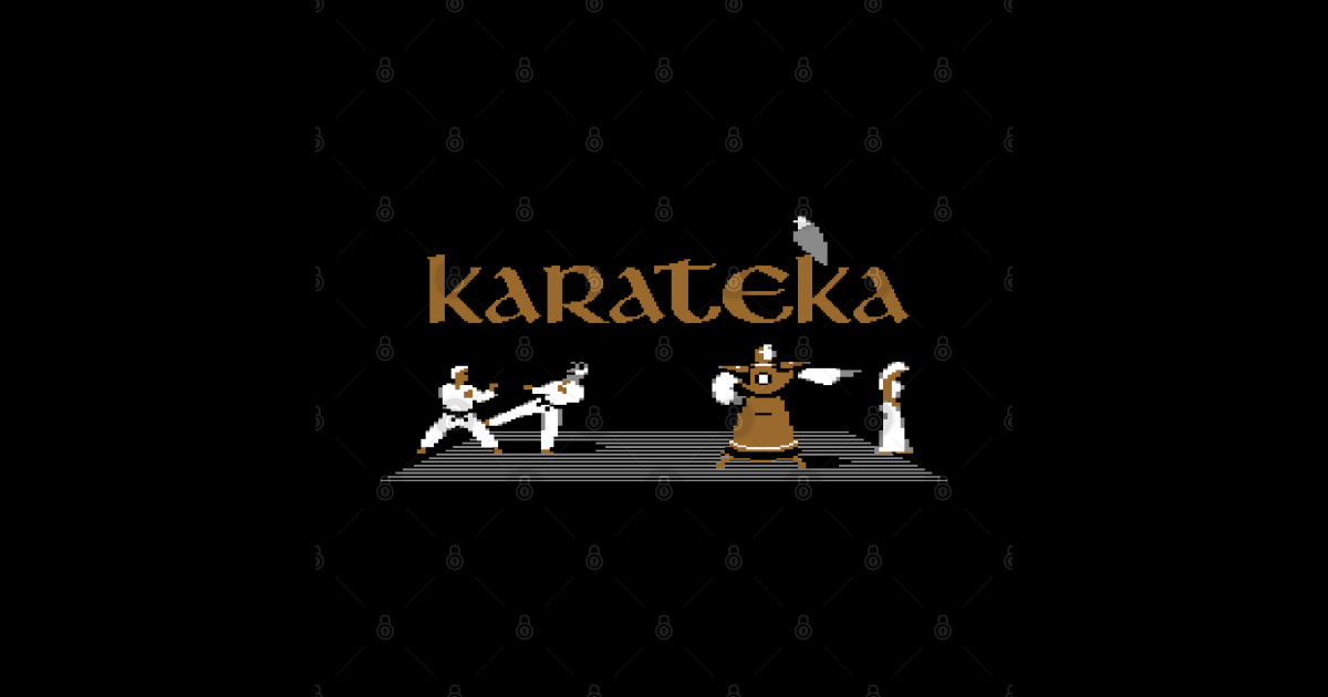 Karateka - Karateka - Sticker | TeePublic