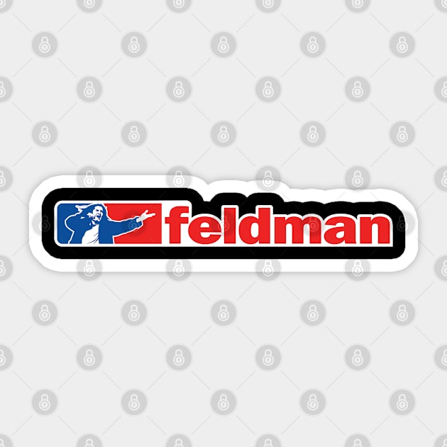 Feldman Limp Logo - Feldman Limp Logo - Sticker | TeePublic