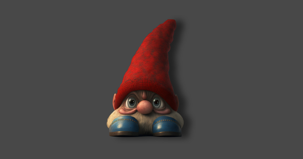 Grumpy Gnome - Gnome - T-Shirt | TeePublic