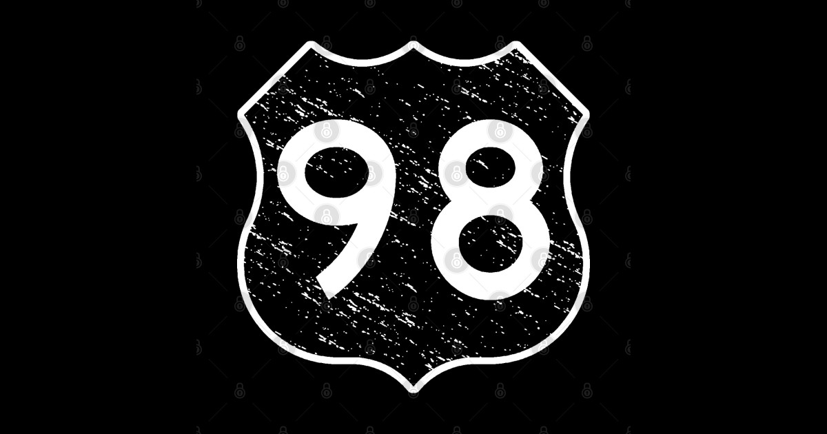 HWY 98 - Destin Florida - Sticker | TeePublic