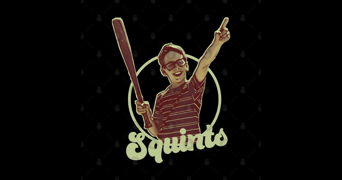 Squints - Vintage Sandlot - Squints - Sticker | TeePublic
