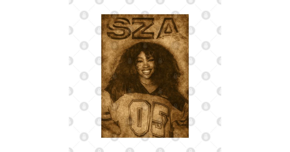 SZA Vintage - Sza - T-Shirt | TeePublic