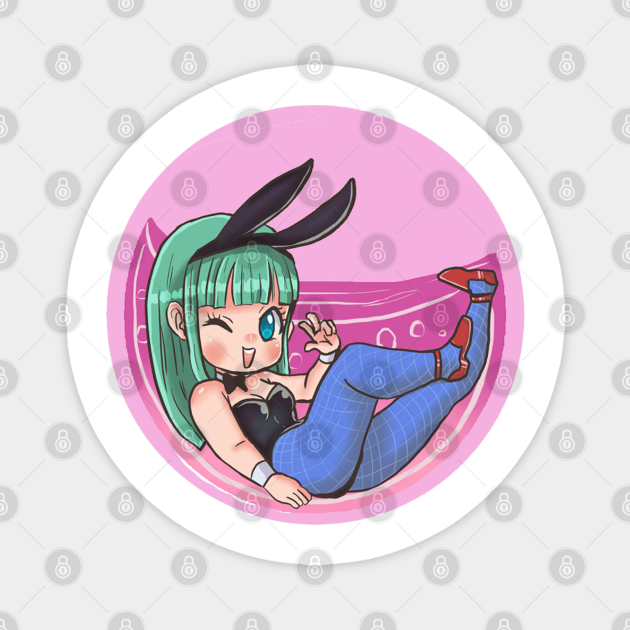 bulma chibi - Bulma Dragon Ball - Magnet | TeePublic