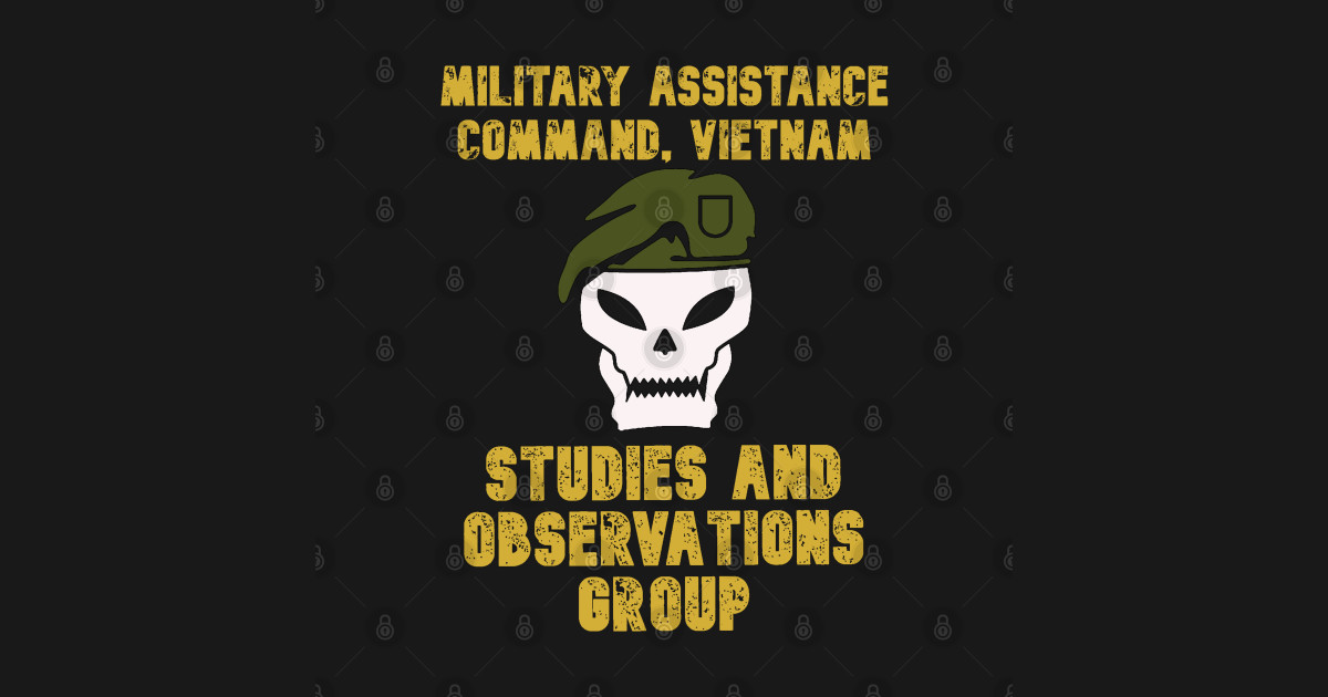 Special Operations Unit MACV SOG - Military - T-Shirt | TeePublic