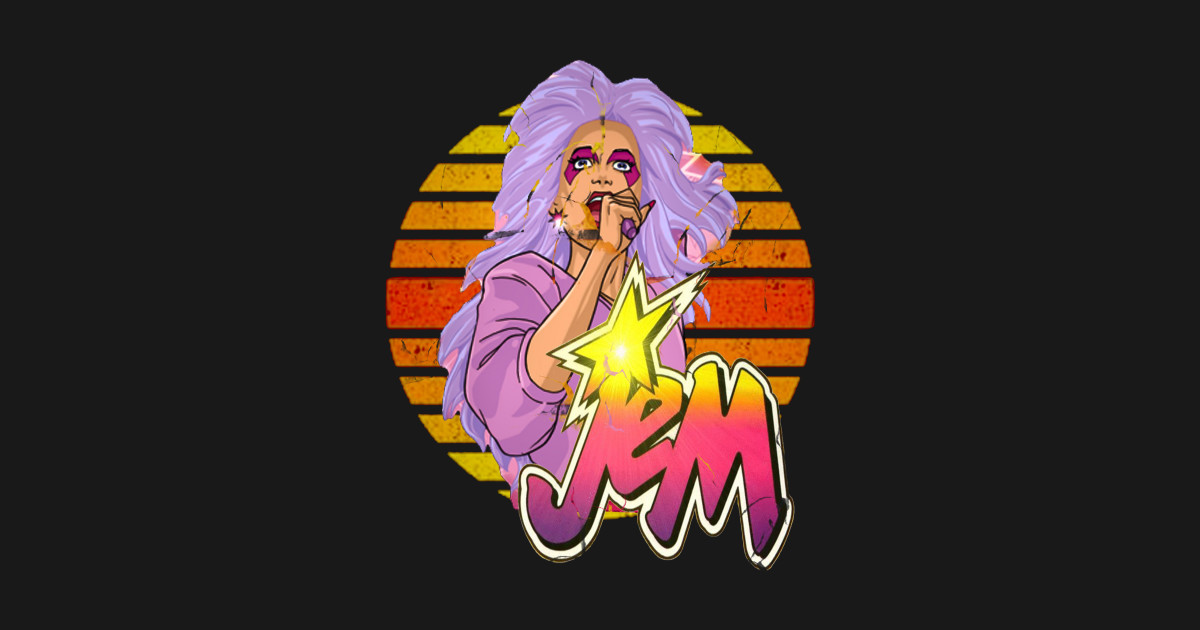 Retro Showtime Synergy Jem - Jem And The Holograms - T-Shirt | TeePublic