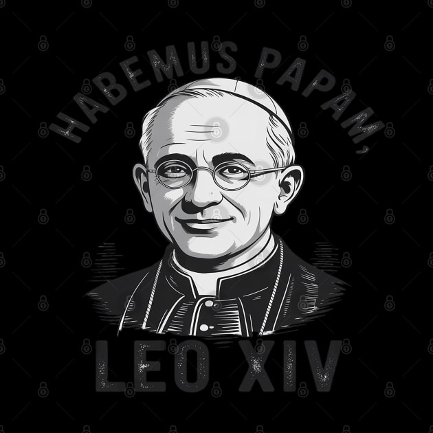Habemus Papam Pope Leo XIV - Trending Now - Tapestry | TeePublic