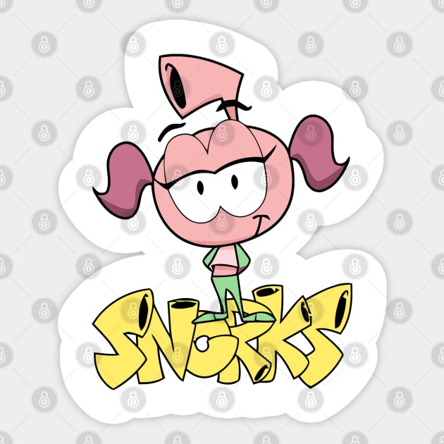 Snork Casey Kelp - The Snorks - Sticker | TeePublic