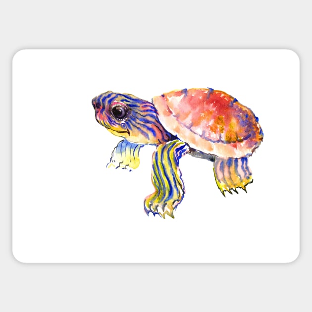Cute Baby Turtle - Turtle - Sticker | TeePublic