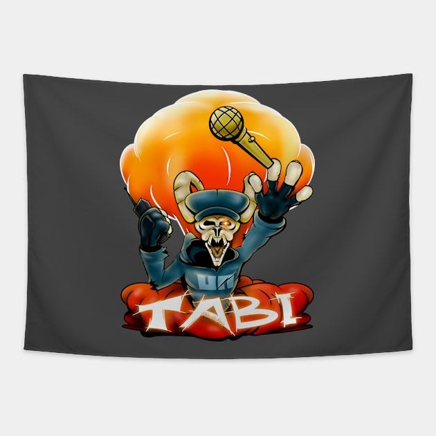 Explosive Tabi FNF Fan Art: Dance of Destruction - Tabi Fnf - Tapestry ...
