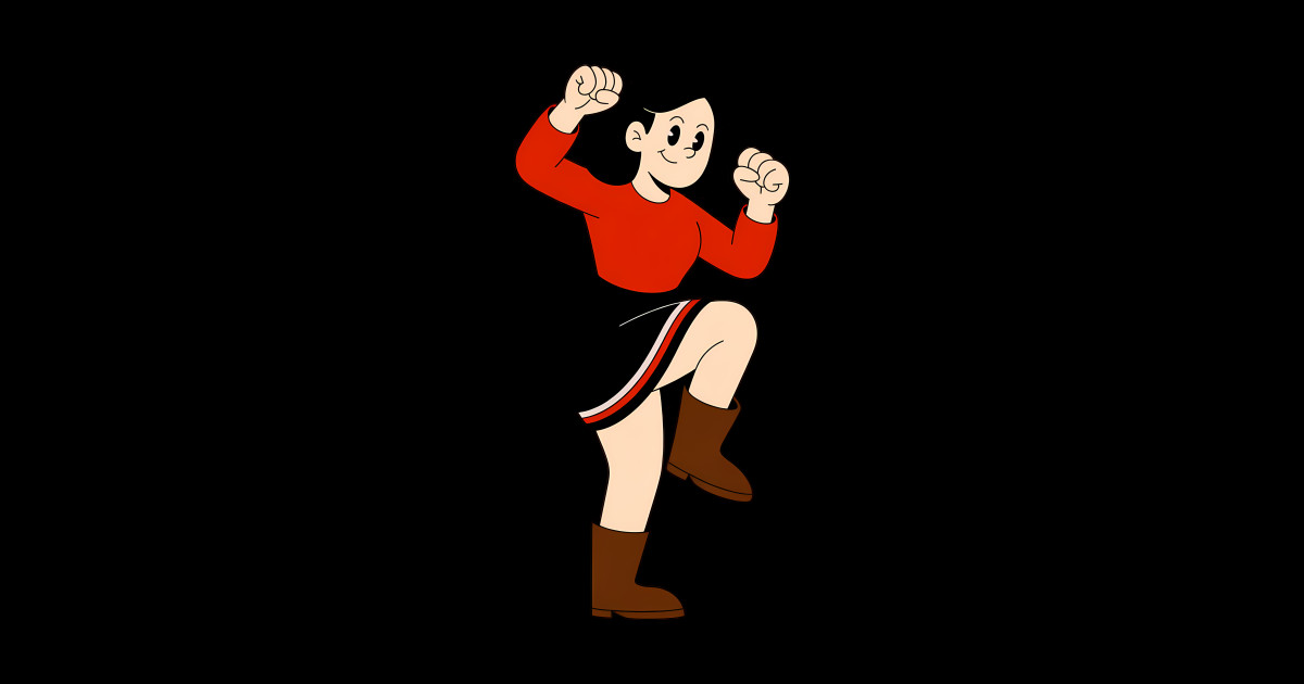Olive Oyl Retro Cartoon - Olive Oyl Retro Cartoon - Sticker | TeePublic