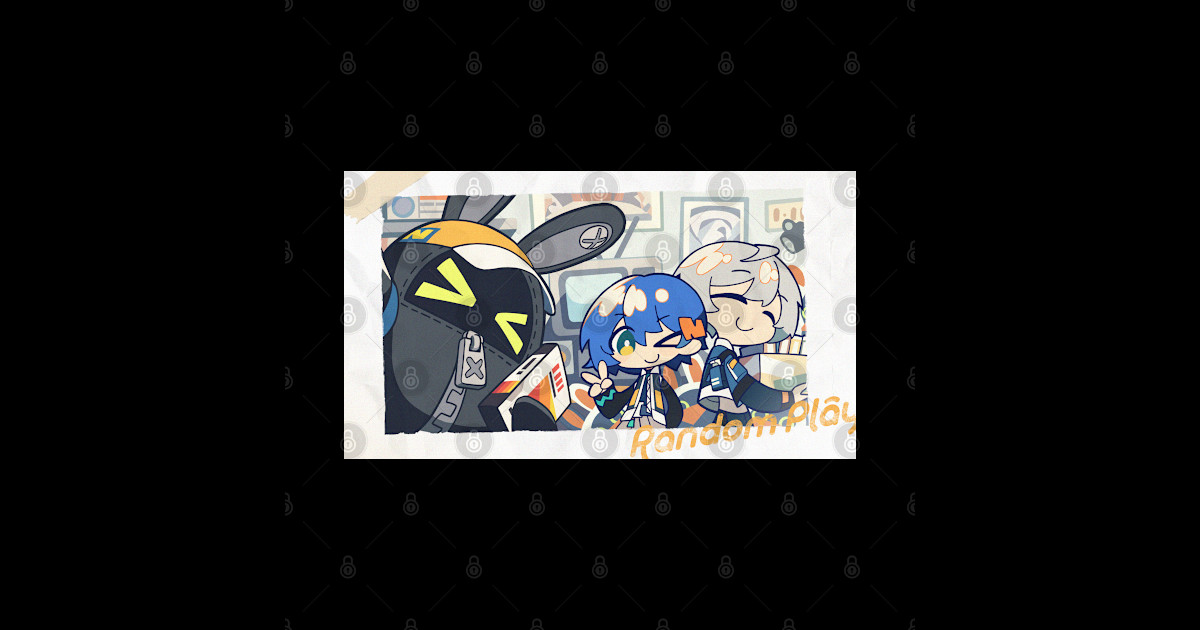 Zenless Zone Zero Random Play Frame - Zenless Zone Zero - Sticker ...