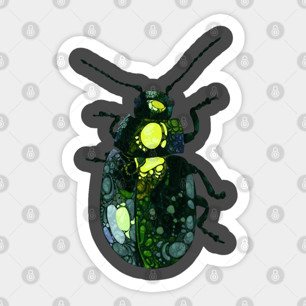 Hannah the Beetle - Beetle - Sticker | TeePublic