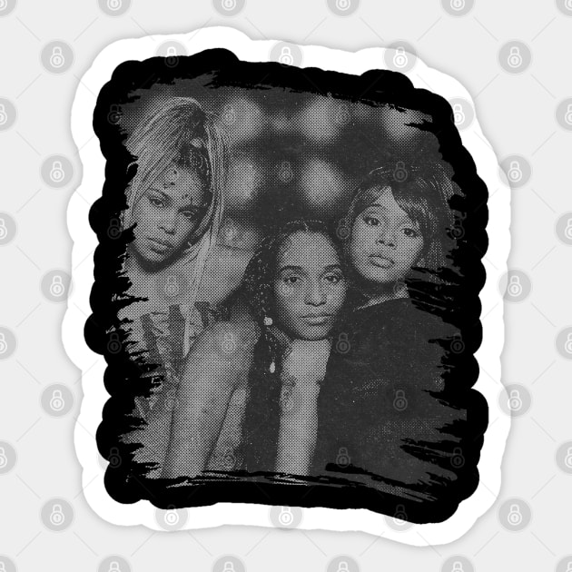 Salt N Pepa//Retro Poster - Hip Hop - Sticker | TeePublic