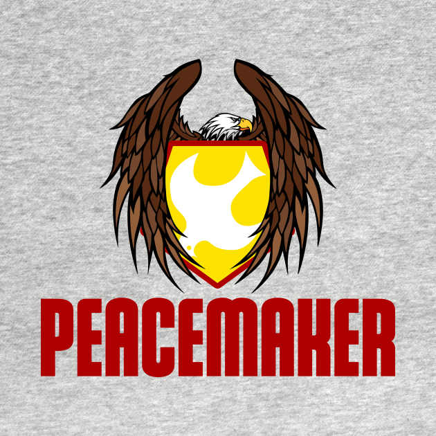 Peacemaker Eagly Logo - Peacemaker - T-Shirt | TeePublic