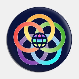 Epcot Center Logo Pins and Buttons for Sale | TeePublic