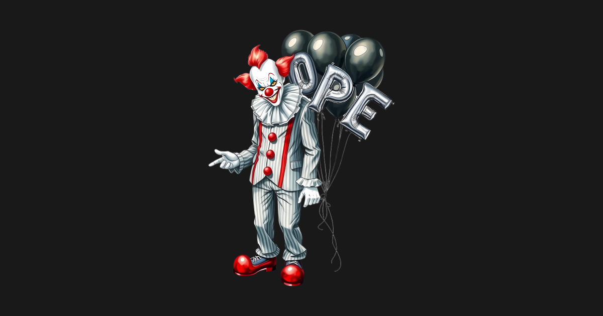 Creepy Clown Parade: “NOPE” Balloon Horror Art - Monster Hunter - T ...