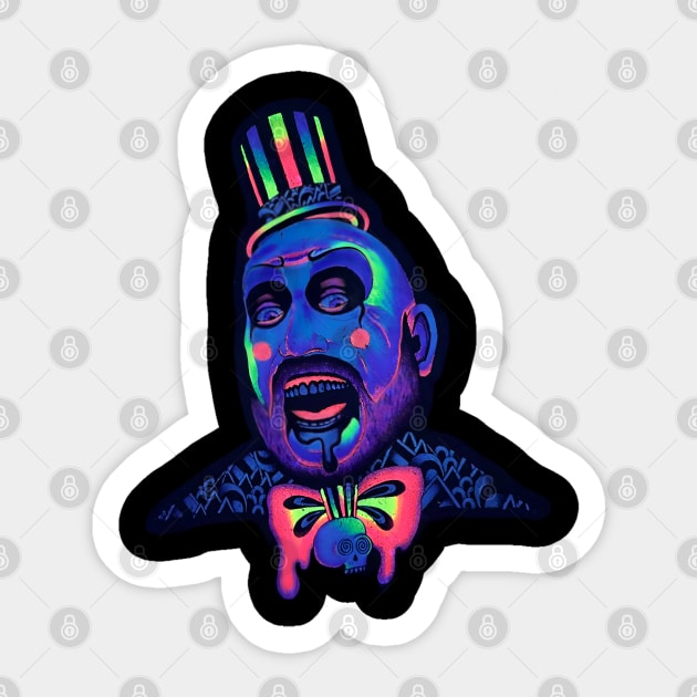 Captain Spaulding Rob Zombie - Captain Spaulding - Sticker | TeePublic