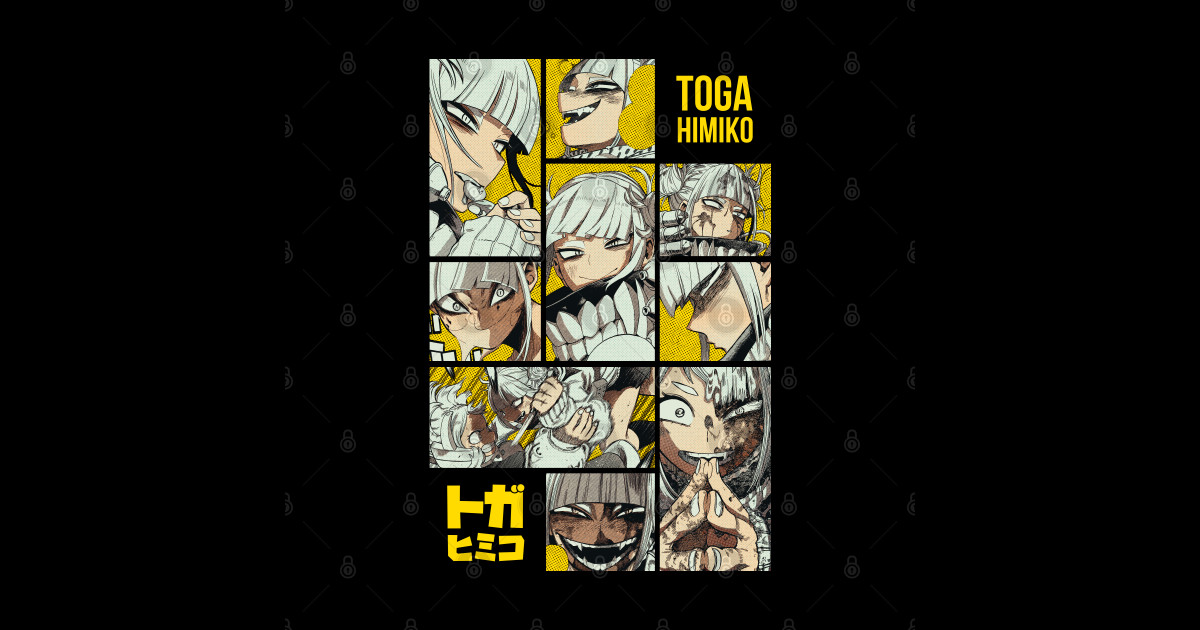 TOGA HIMIKO | VARIANT - Manga - Sticker | TeePublic