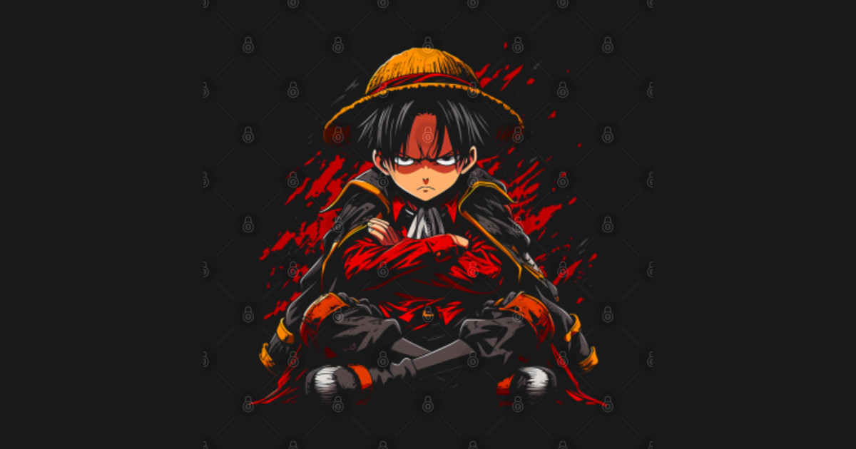 levi luffy - Attack On Titan - T-Shirt | TeePublic