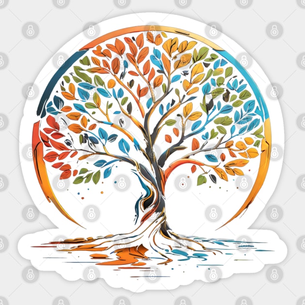 Tree Of Life Old - Tree Of Life - Sticker | TeePublic