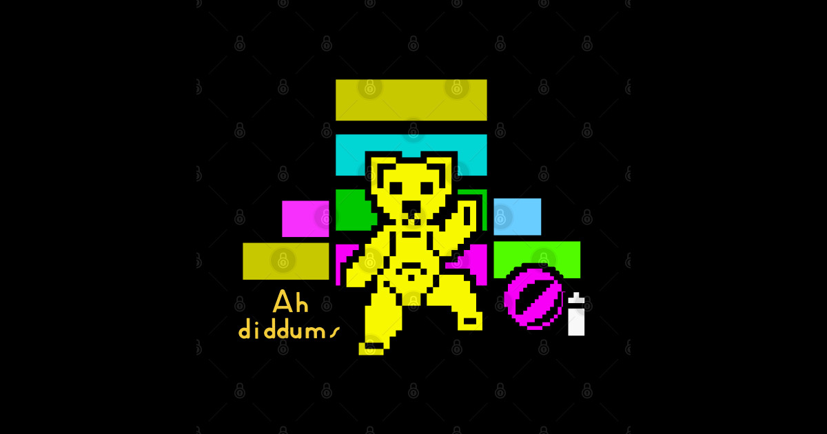 Ah Diddums - Pixel art (ZX Spectrum) - Ah Diddums - Posters and Art ...