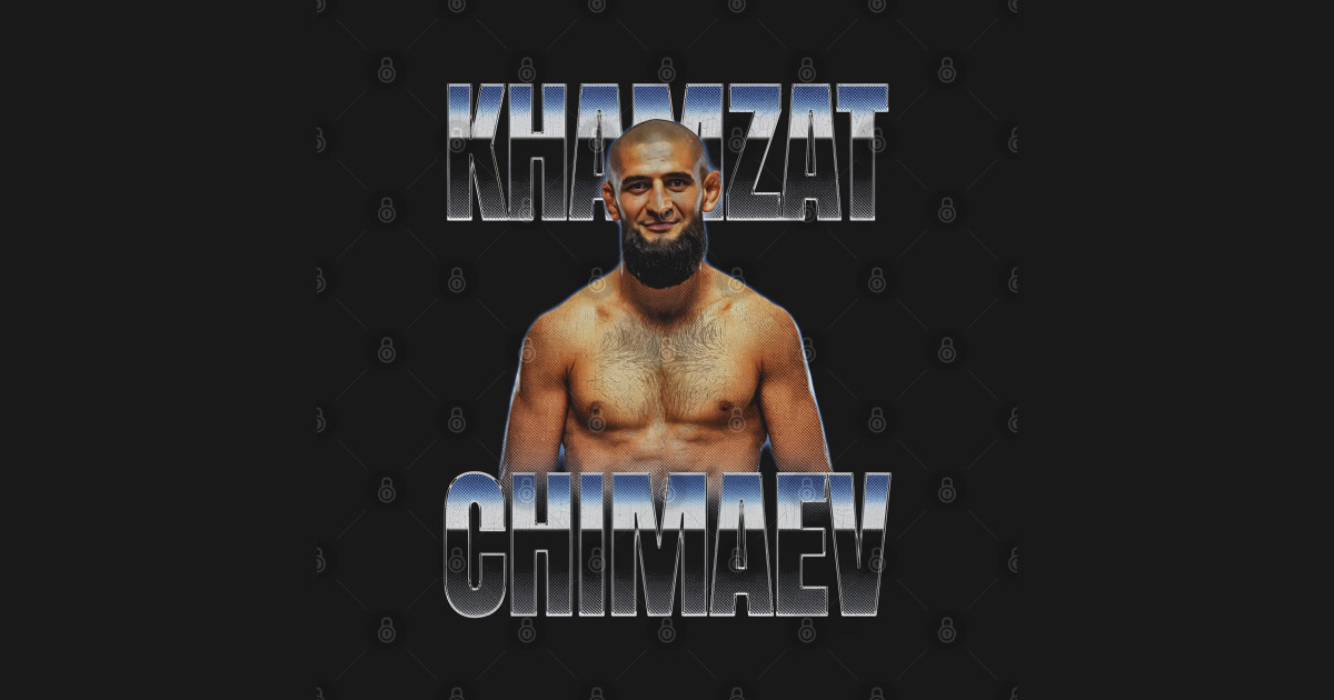 Khamzat Chimaev Fighter Name - Khamzat Chimaev - T-Shirt | TeePublic