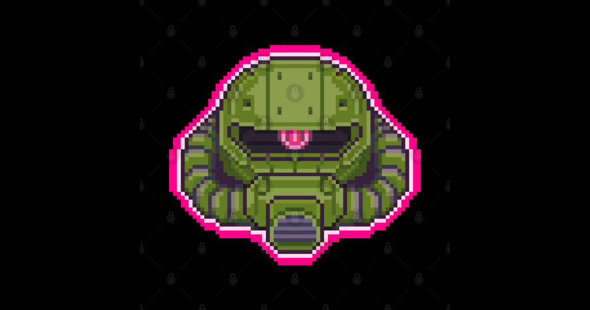 Pixel Zaku '21 - Zaku - Sticker | TeePublic