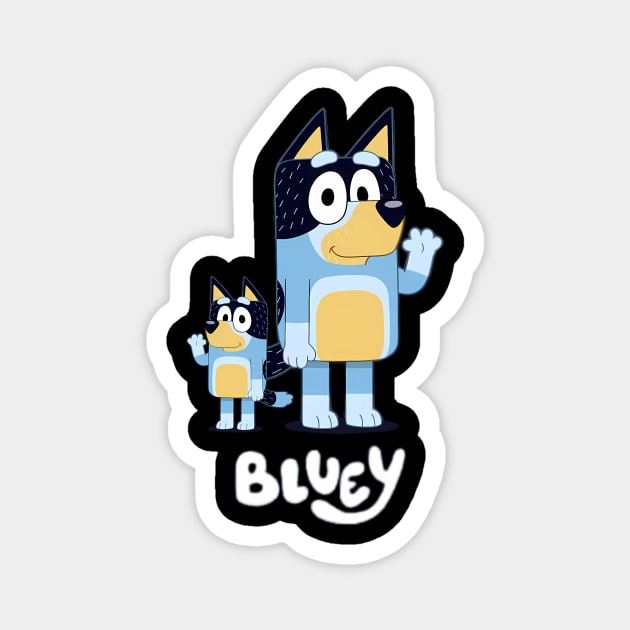 bluey rating age - Bluey Rating Age - Magnet | TeePublic
