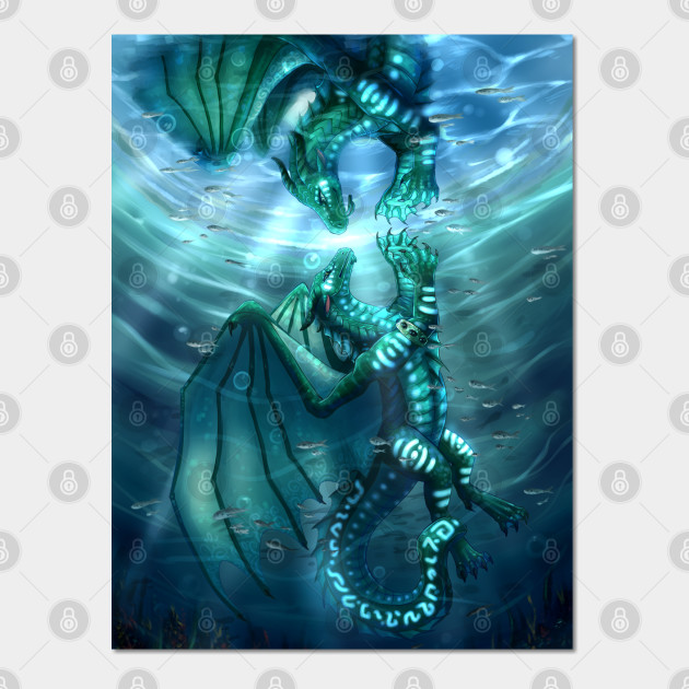 Wings Of Fire - Fathom And Turtle - Wings Of Fire - Posters And Art Prints