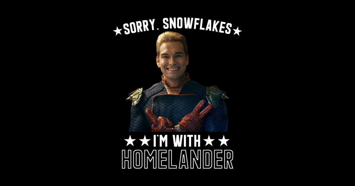 Homelander Campaign Shirt - Homelander - Sticker | TeePublic
