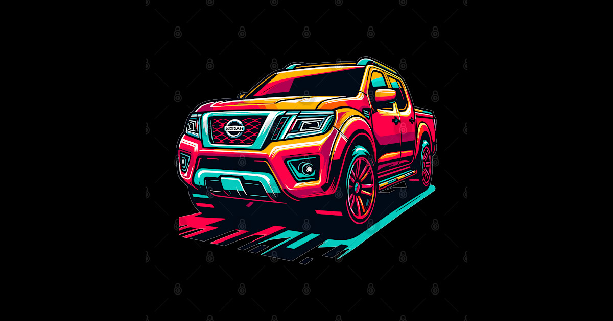 Nissan Frontier - Nissan - Sticker | TeePublic