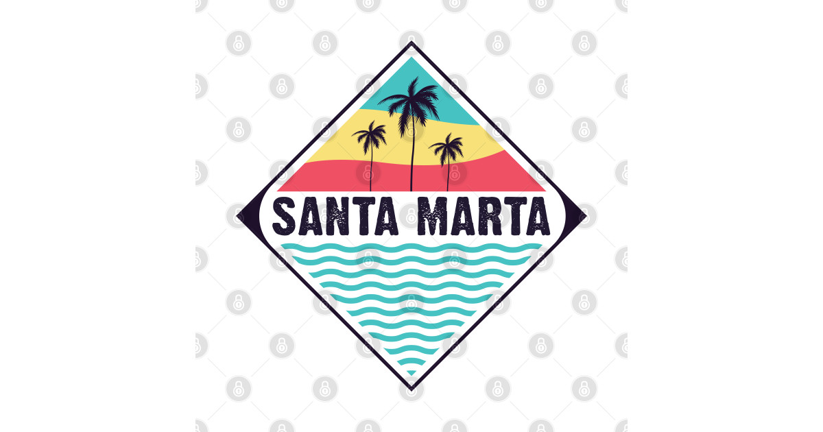 Santa Marta Vibes Santa Marta T Shirt Teepublic