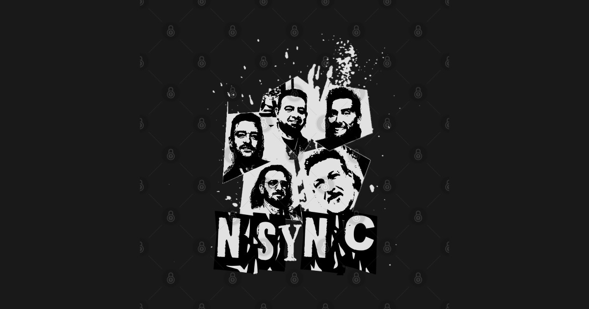nsync punk style - Nsync - T-Shirt | TeePublic