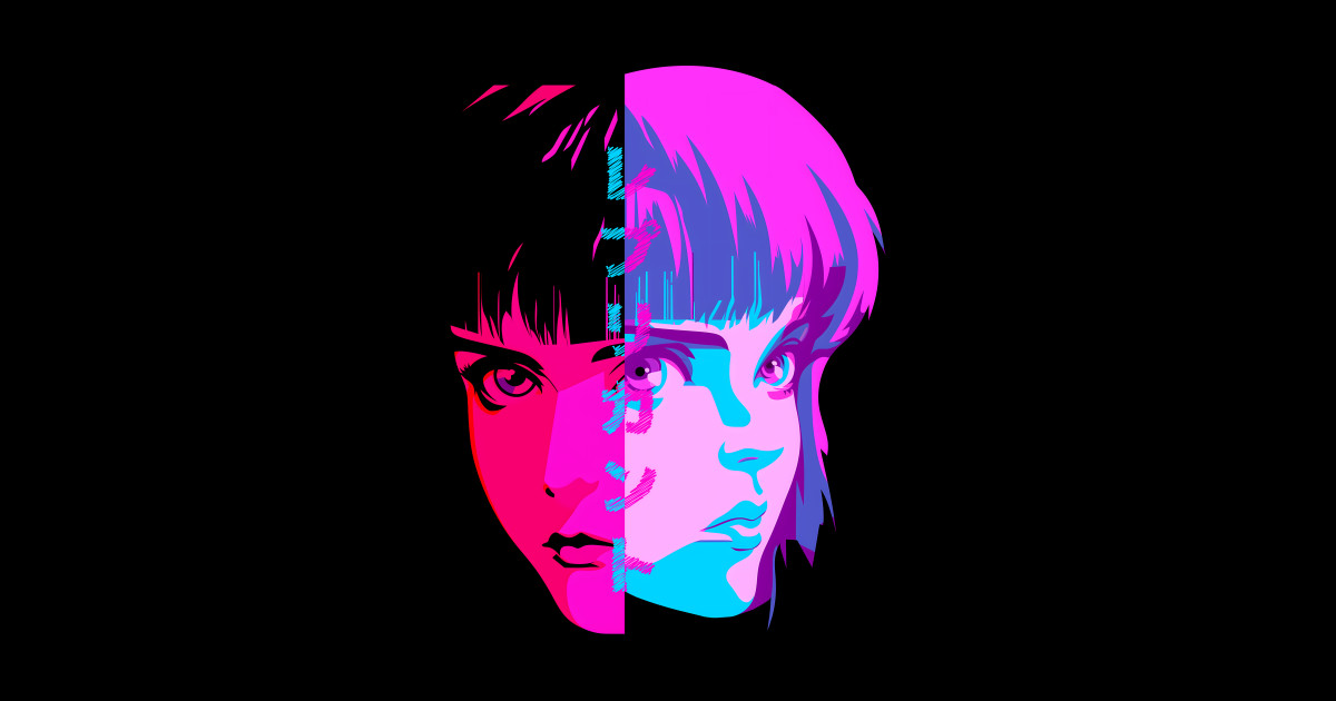Replicant Japanese Anime Design - Blade Runner Anime - Sticker | TeePublic