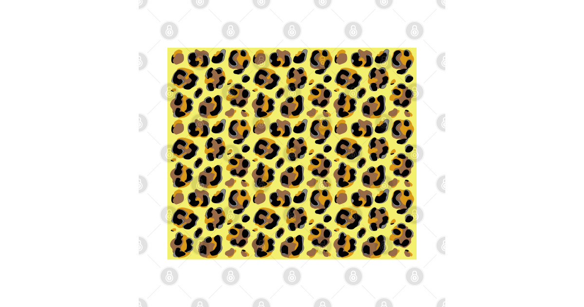 Leopard print spot pattern background - Leopard Print Spot Pattern ...