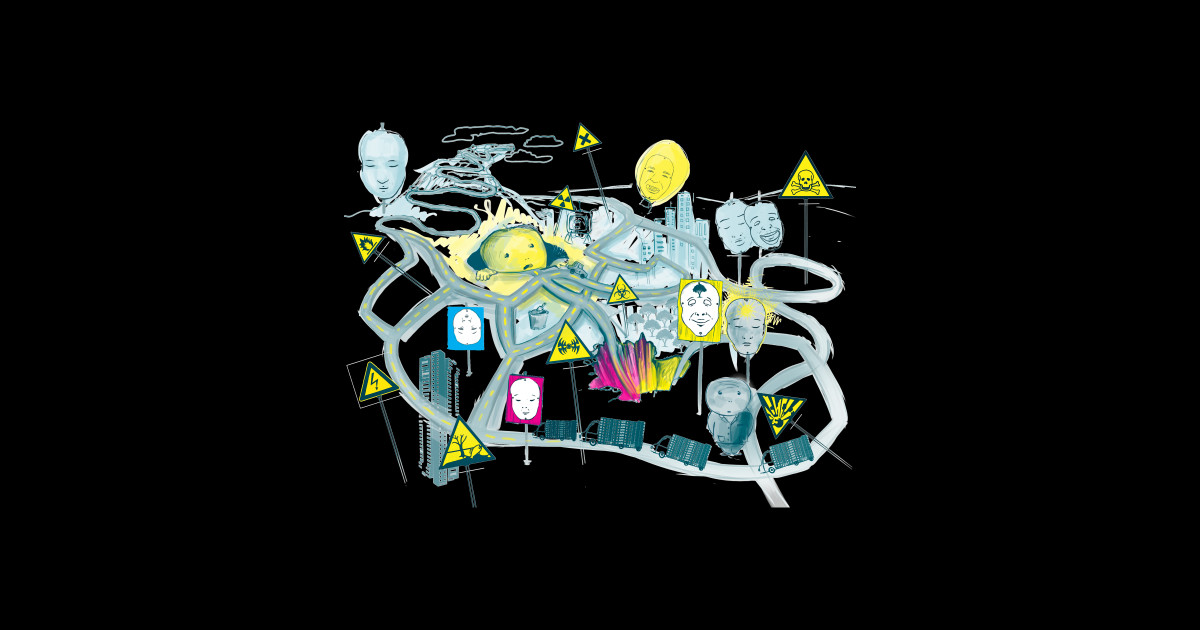 Road map - Road Map - Sticker | TeePublic