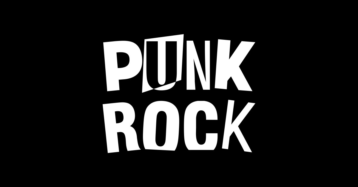 punk rock logo - Punk Rock - Sticker | TeePublic