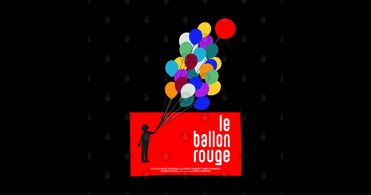 The Red Balloon - Red Balloon - Sticker | TeePublic