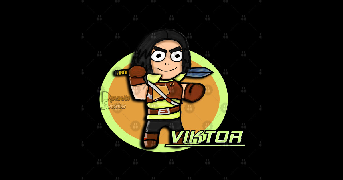 Chibi Viktor from Skdn - Suikoden - Sticker | TeePublic
