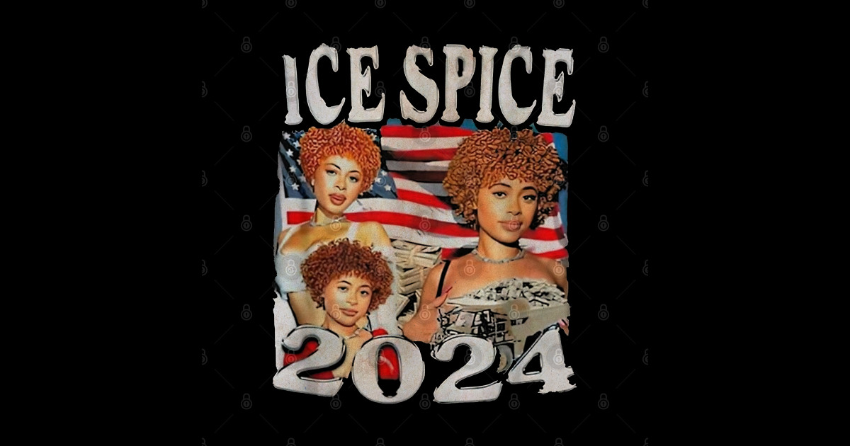 Ice Spice 2024 Vintage Style - Ice Spice - Sticker | TeePublic