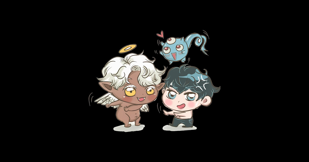 Chibi Cain Gyeong 5 - Dear Door - Sticker | TeePublic