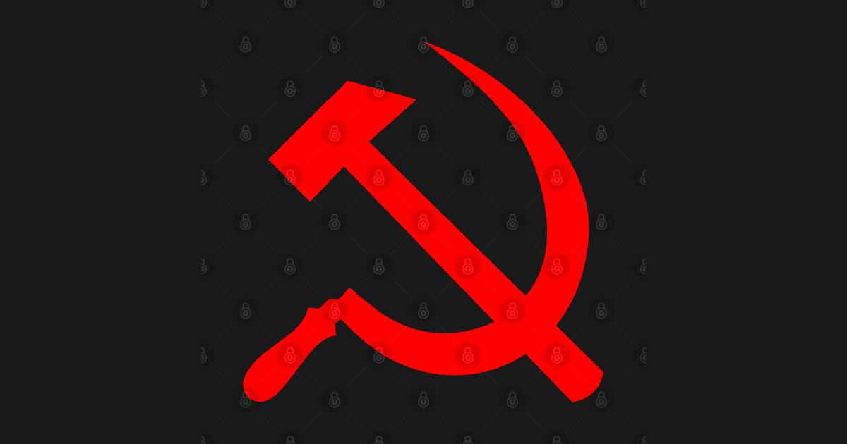 Hammer and Sickle Red - Hammer And Sickle - T-Shirt | TeePublic